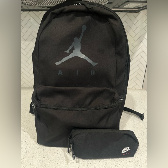 Jordan | Bags | Jordan Backpack Jumpman Logo Nike Pencil Pouch | Poshmark